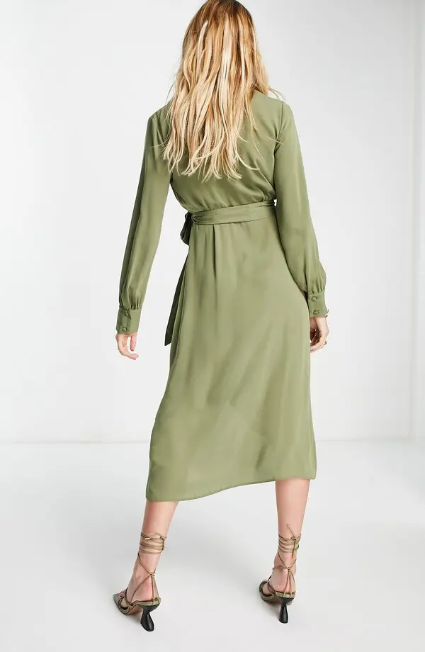 beginning boutique long sleeve dress Addina Cream Long Sleeve Maxi Dress - US 18 main image 0