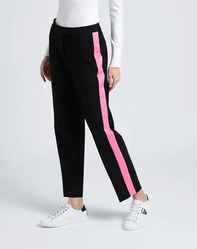 Karl Lagerfeld Satin Panel Tailored Pants