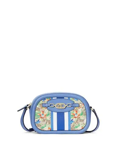Ralph Lauren Monogram Jordynn Crossbody Bag - Blue
