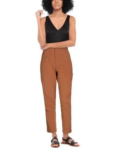 High Tapered Pants - Brown