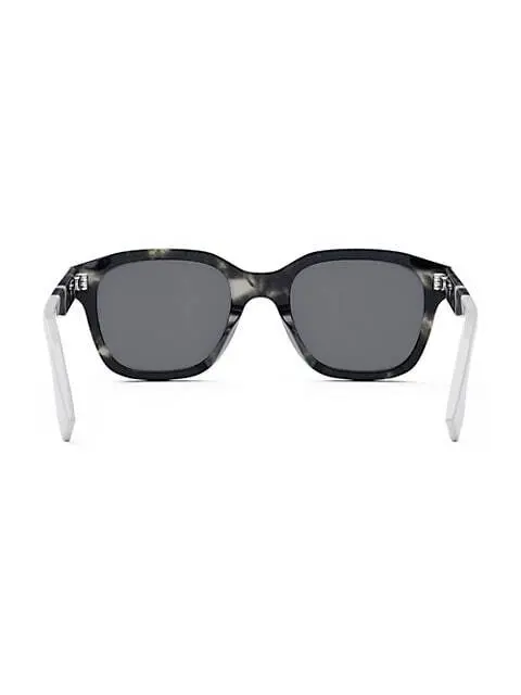 Fendi Square 51mm Acetate Sunglasses
