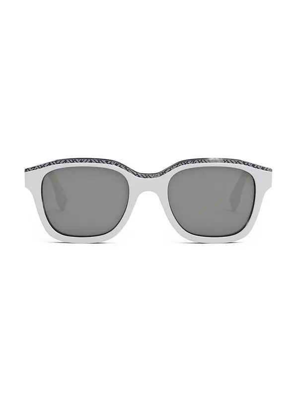 Fendi Square 51mm Acetate Sunglasses