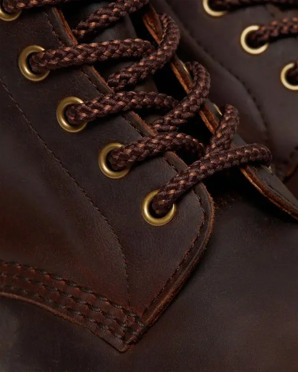 Dr. Martens 1460 Waxed Full Grain Leather Lace-up Boots