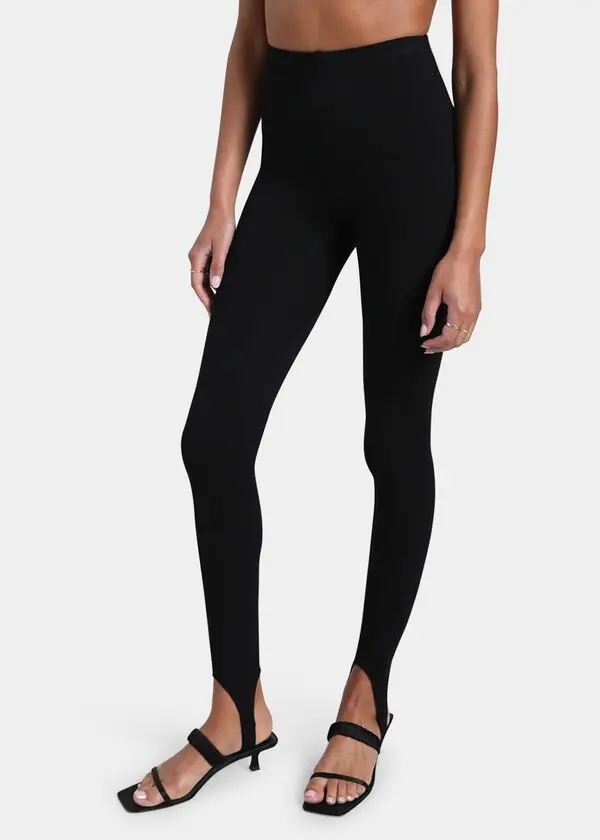 LESET Rio High-rise Slim Stirrup Pants