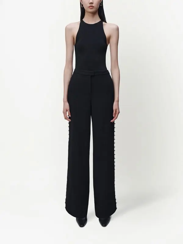 Simkhai Studded Wide-leg Trousers