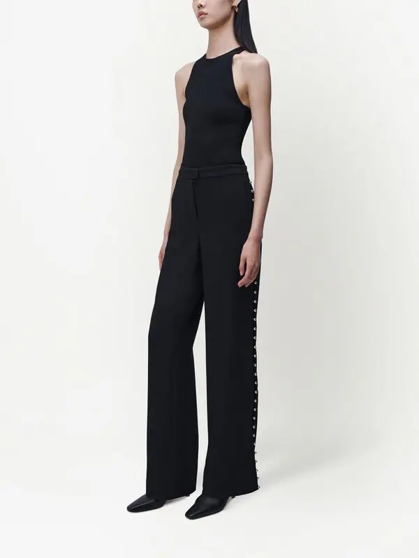 Simkhai Studded Wide-leg Trousers