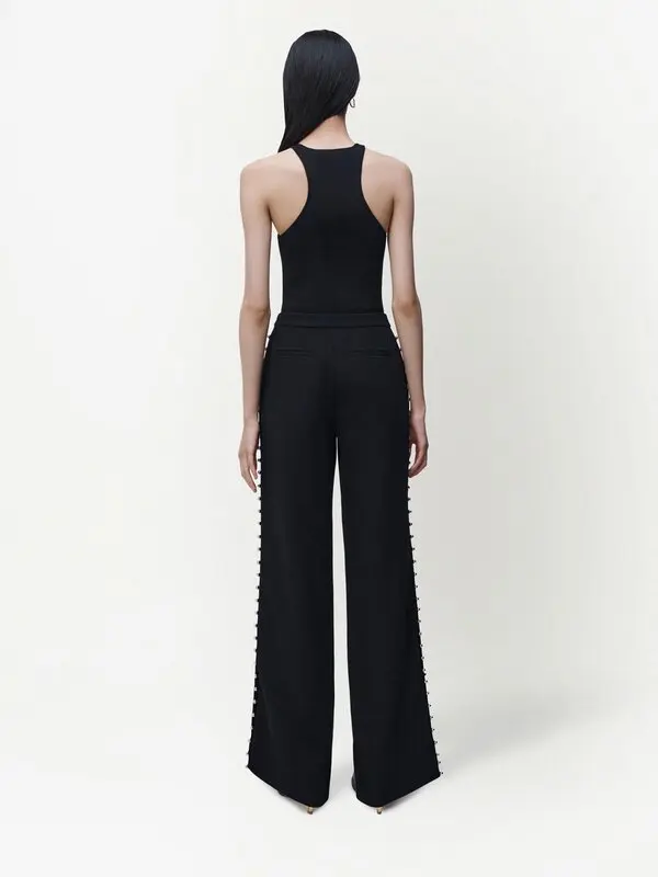 Simkhai Studded Wide-leg Trousers