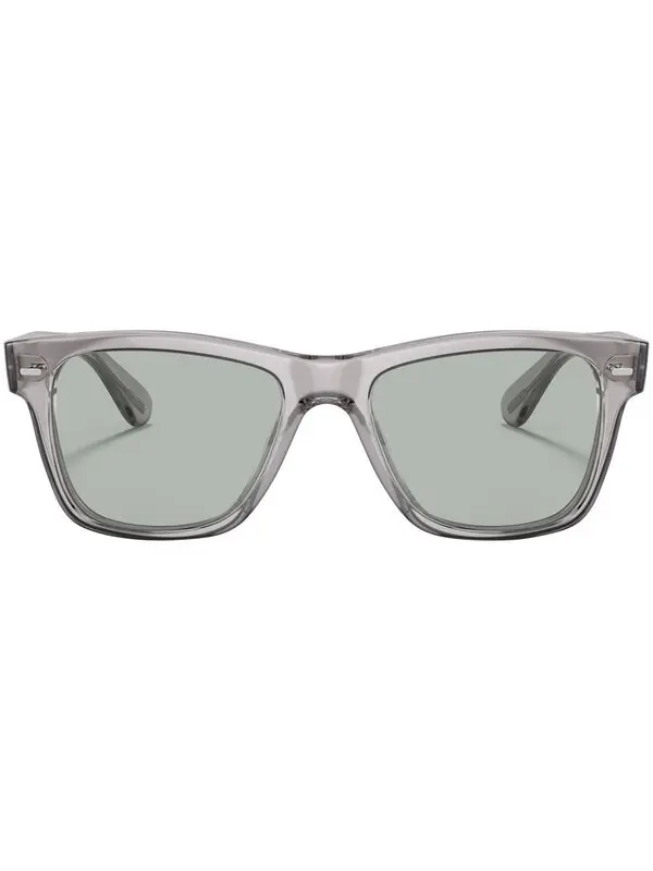 Oliver Spencer Oliver Sun Square-frame Sunglasses - Grey
