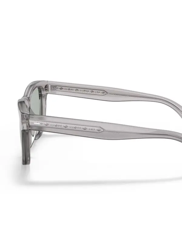 Oliver Spencer Oliver Sun Square-frame Sunglasses - Grey