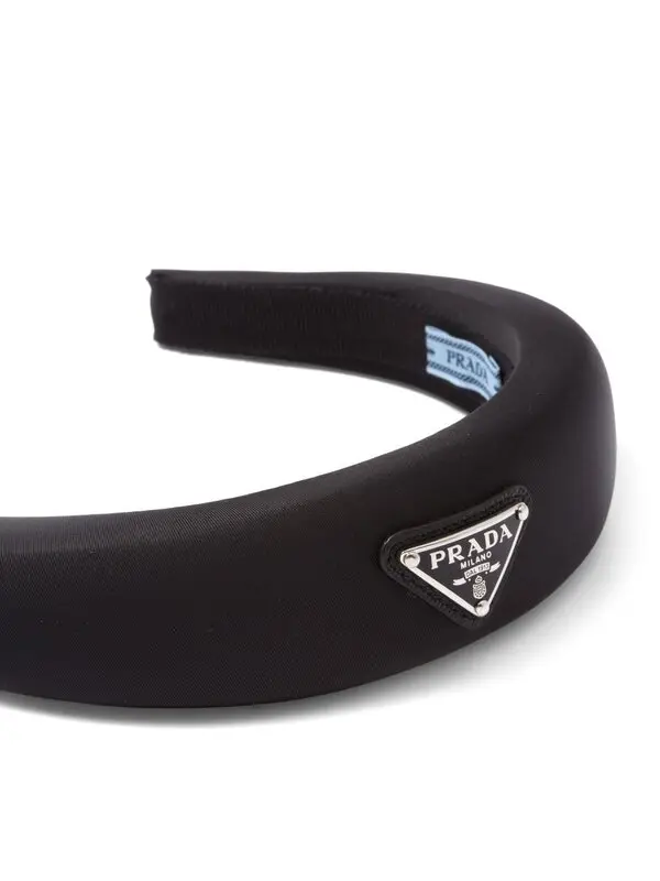Prada Re-nylon Headband - Black