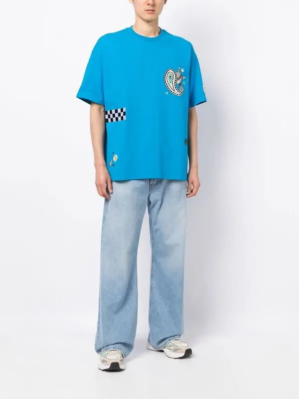 FIVE CM Embroidered Cotton T-shirt