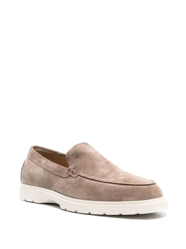 TOD'S Suede Slip-on Loafers