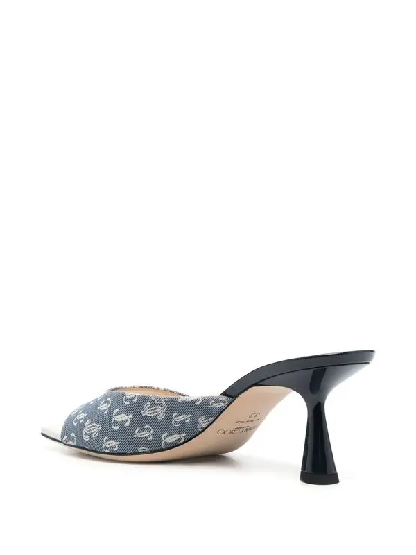 JIMMY CHOO 75mm Zania Sandals