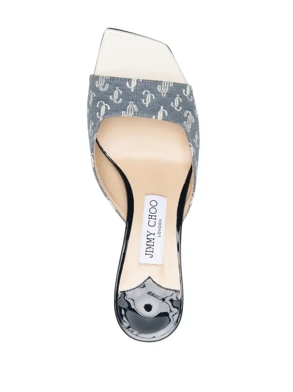 JIMMY CHOO 75mm Zania Sandals