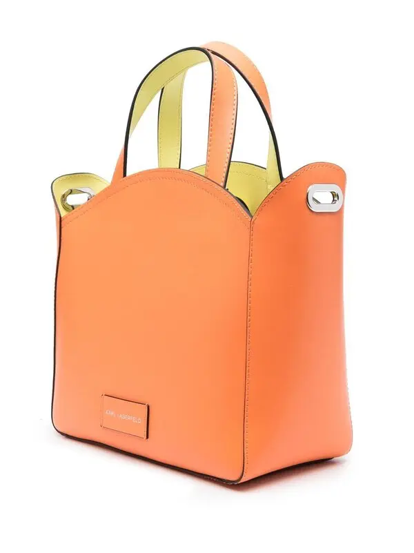 Karl Lagerfeld K/circle Perforated Tote Bag