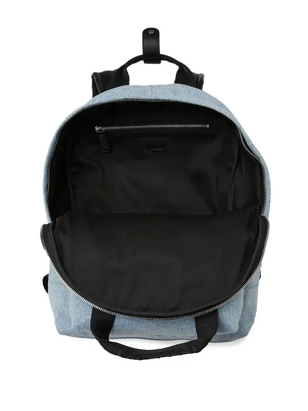 Karl Lagerfeld Logo Patch Backpack In Blue - 50% Off  display picture 1
