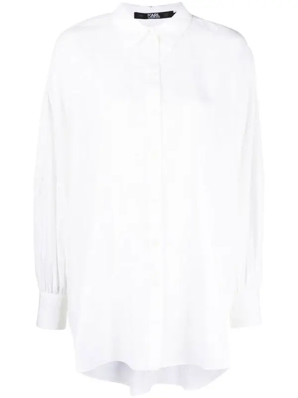 Karl Lagerfeld Long-sleeve Monogram Shirt