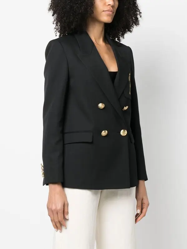 Palm Angels Palm-embroidered Blazer