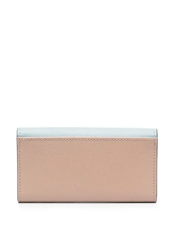 Marni Two-tone Leather Keyholder - Brown