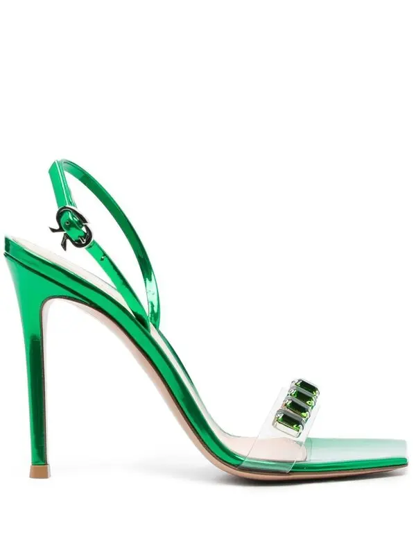 GIANVITO ROSSI Ribbon Candy 105mm Sandals