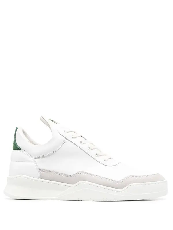 Filling Pieces Calf Leather Sneakers - White