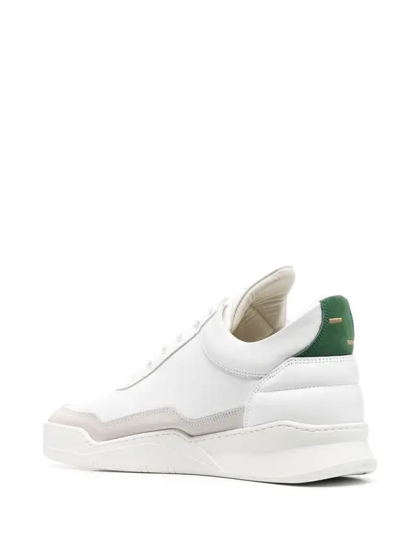 Filling Pieces Calf Leather Sneakers - White