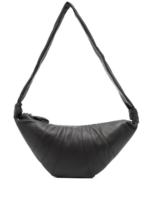 LEMAIRE Croissant Crossbody Bag - Black