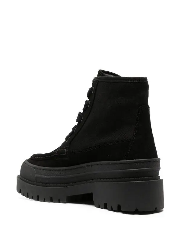 Tommy Hilfiger 40mm Logo-patch Lace-up Boots