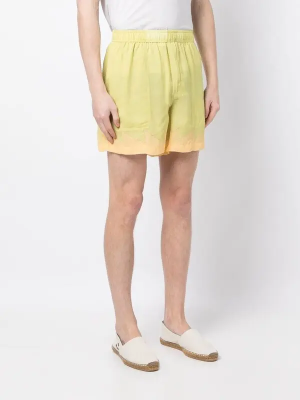 BODE Above-knee Silk Shorts