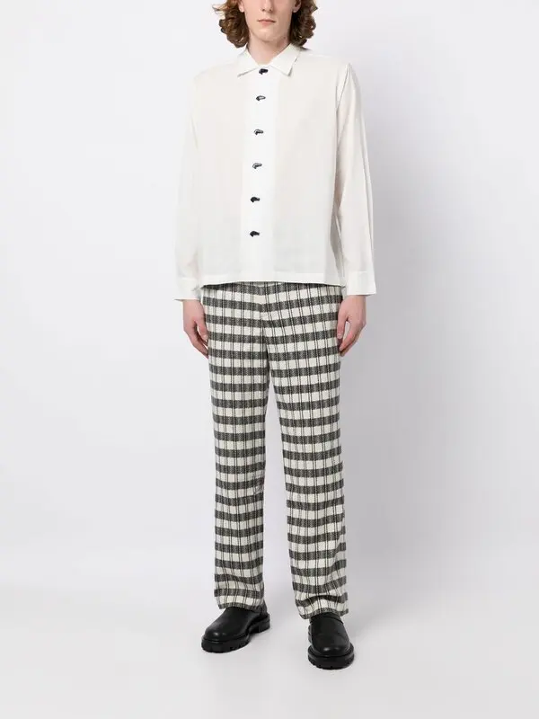 BODE Geometric-pattern Trousers