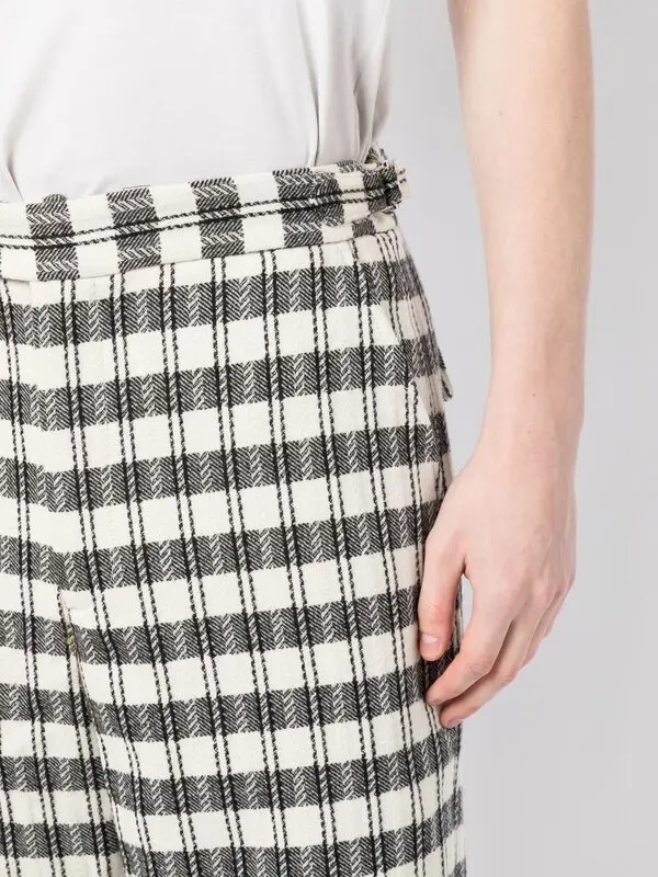 BODE Geometric-pattern Trousers