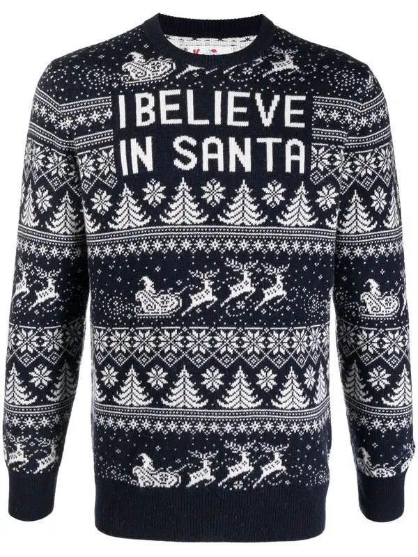 MC2 SAINT BARTH Santa Fine-knit Jumper