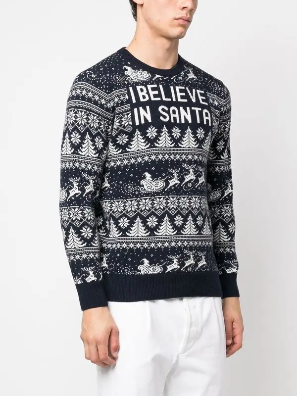 MC2 SAINT BARTH Santa Fine-knit Jumper
