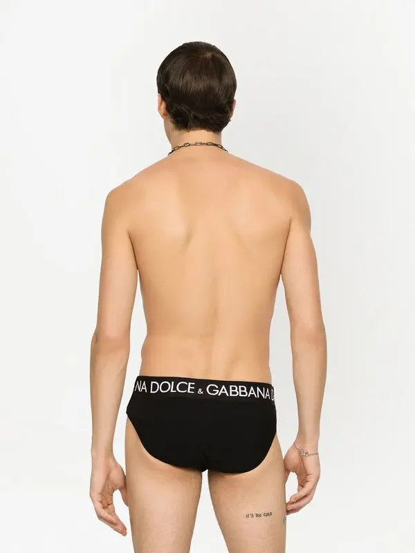 Dolce & Gabbana Drawstring Swim Trunks