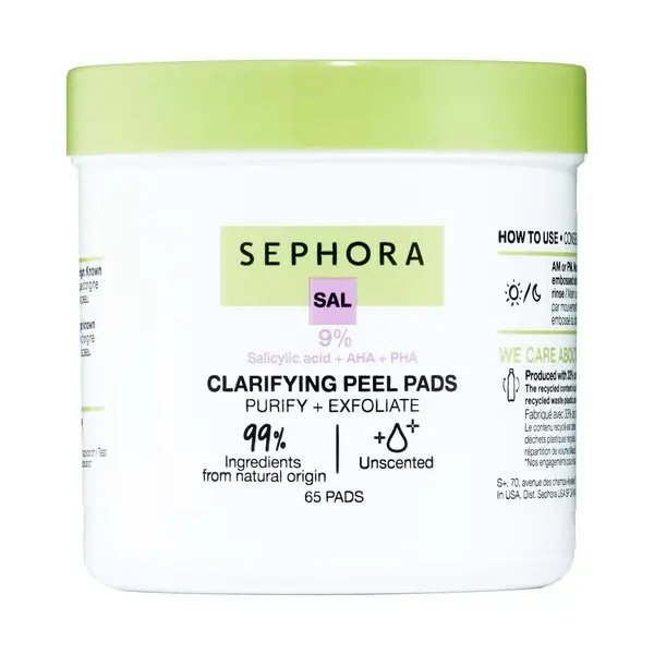 SEPHORA COLLECTION Clarifying Peel Pads With Salicylic Acid - One-color