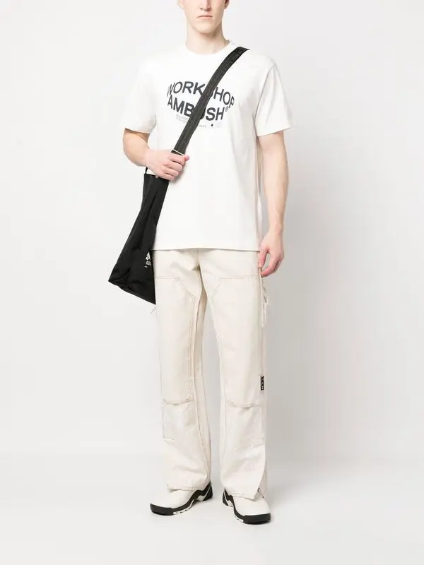 AMBUSH Logo-print T-shirt - White