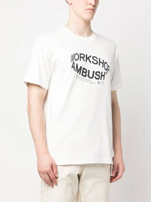 AMBUSH Logo-print T-shirt - White