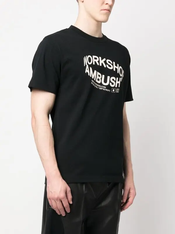 AMBUSH Logo-print T-shirt - Black