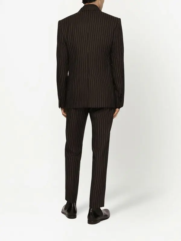 Dolce & Gabbana Sicilia-fit Pinstriped Double-breasted Blazer