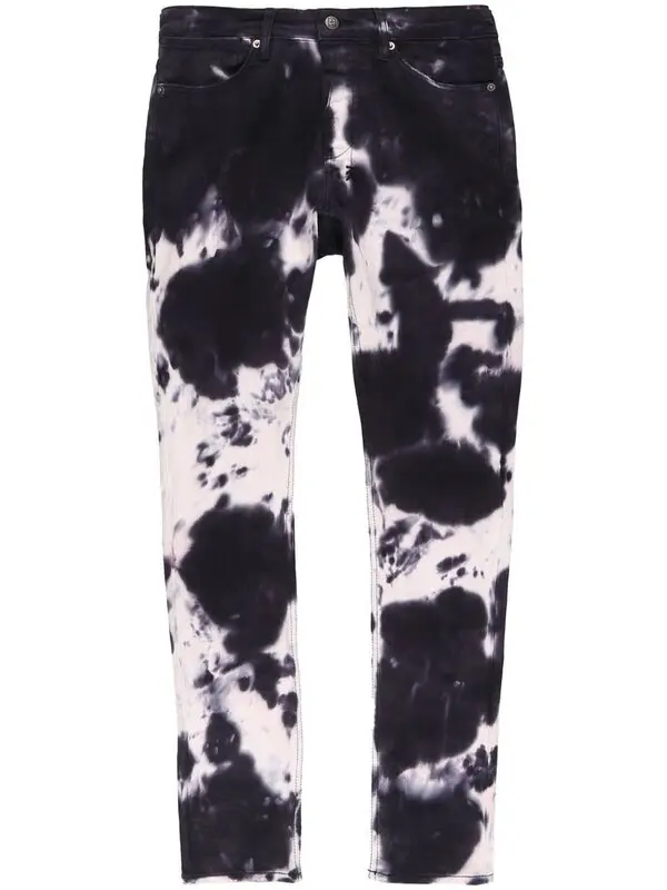 Ksubi Tie-dye Skinny Jeans - White