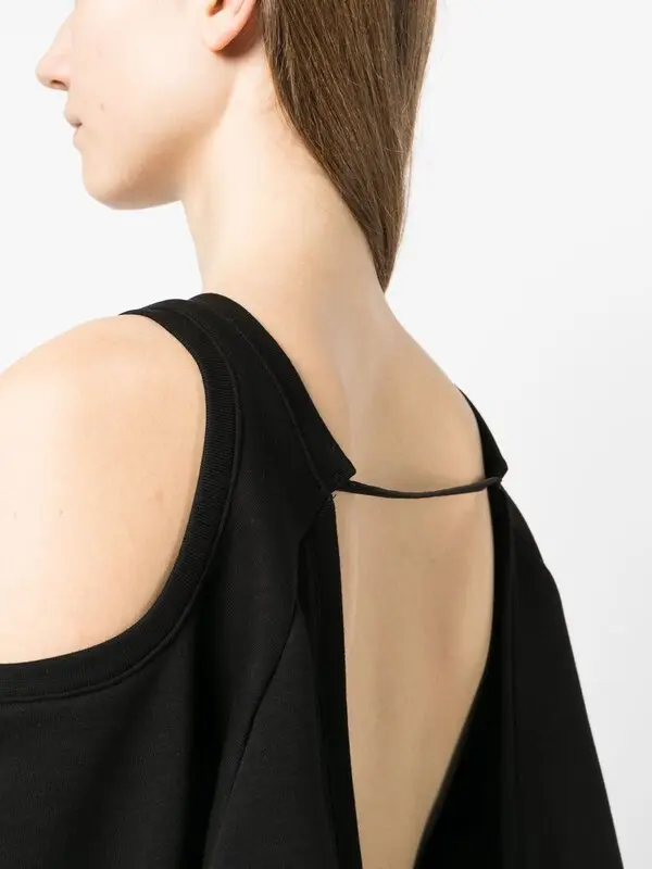 IOANA CIOLACU Backless Cut-out Sweatshirt