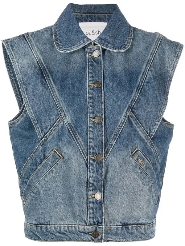 Ba&sh Button-up Vest