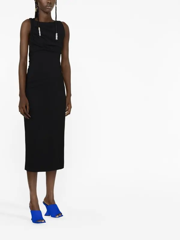 Versace Cut-out Detail Dress
