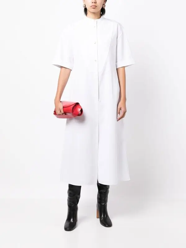 JIL SANDER Cotton Shirt Dress