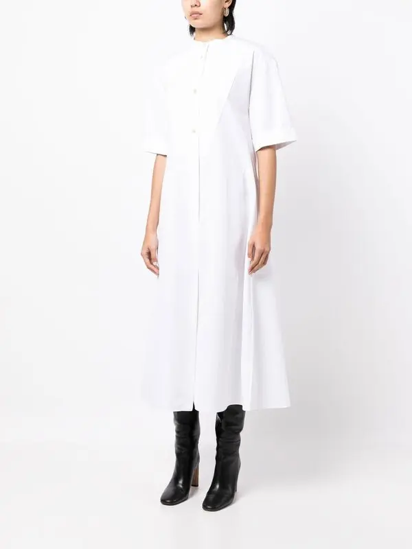 JIL SANDER Cotton Shirt Dress