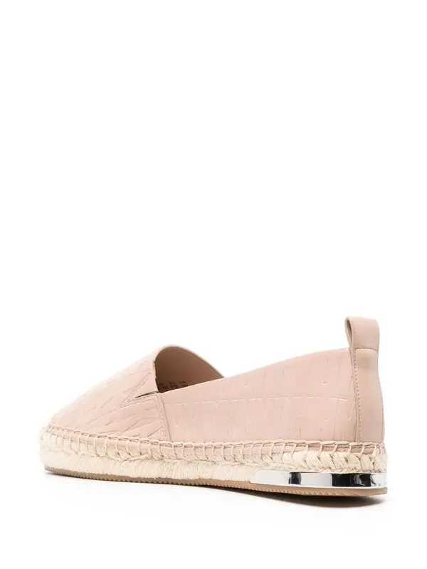 Dkny Makalina Monogram Espadrilles - Neutrals