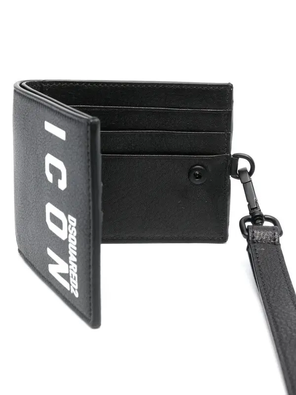Dsquared2 Icon-print Bi-fold Wallet