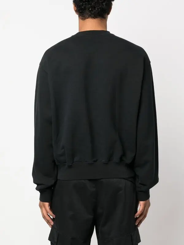 Heron Preston Printed Crew-neck Sweatshirt - Black