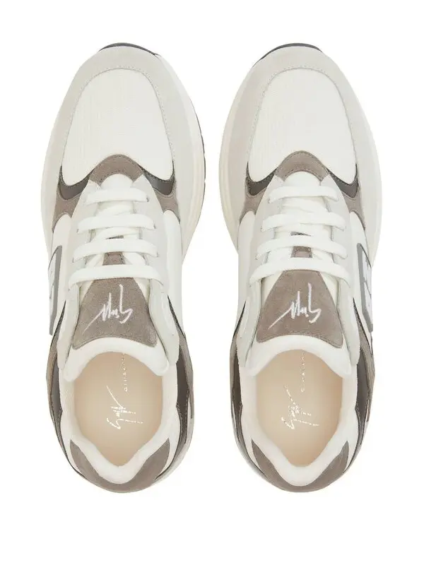 GIUSEPPE ZANOTTI Runner Low-top Sneakers - White