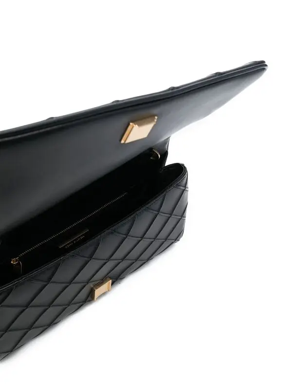 Tory Burch Fleming Soft Leather Clutch Bag